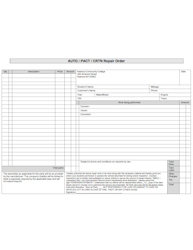 11+ Job Order Forms - Free Sample, Example Format Download