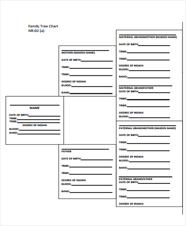 9+ Family Tree Chart Templates - Free Samples, Examples Format Download