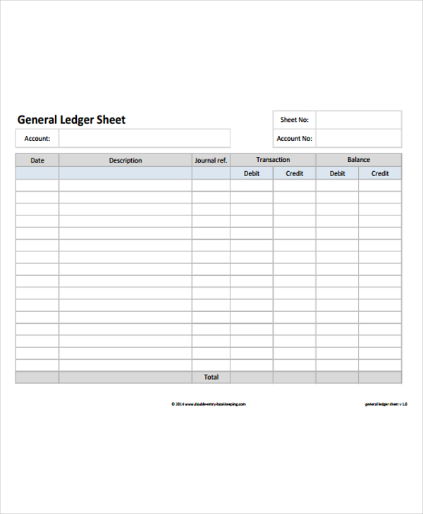 4+ Ledger Paper Templates - Free Samples, Examples, Format Download