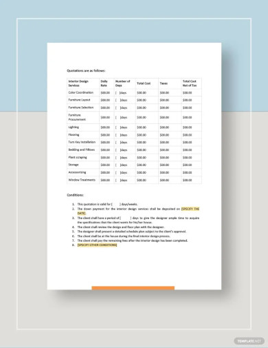 47+ Quotation Samples - PDF, Word