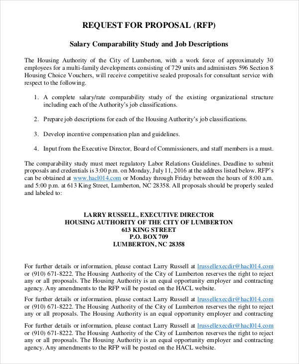 Job Proposal Template - 24+ Free Word, PDF Document Downloads