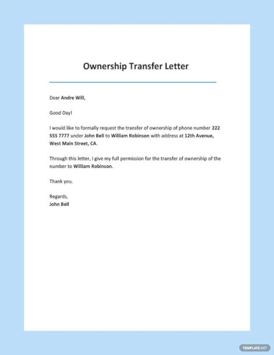 26+ Transfer Letter Templates in PDF