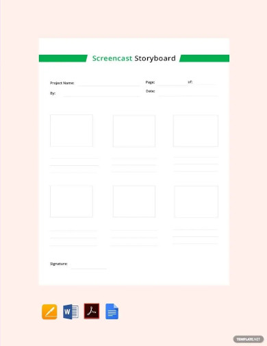 22+ Storyboard Templates in Word