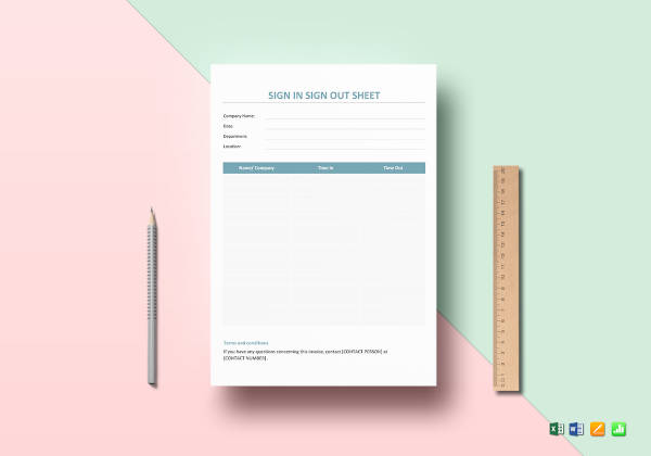 13+ Attendance Sign-In Sheet Templates - Free Sample, Example Format ...