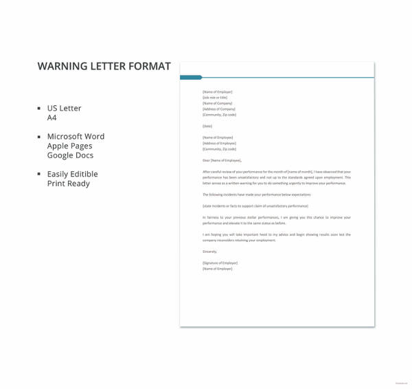 5 Common Reasons for Writing an Employee Warning Letter