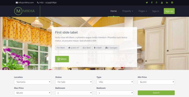 30+ FREE Best HTML Real Estate Website Templates