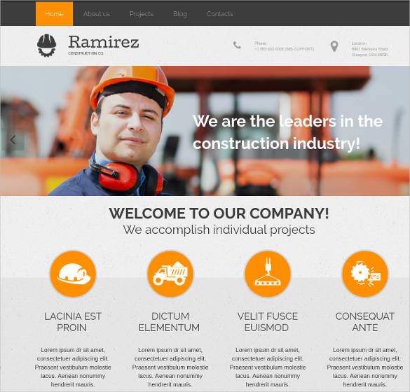 42+ Engineering Website Themes & Templates