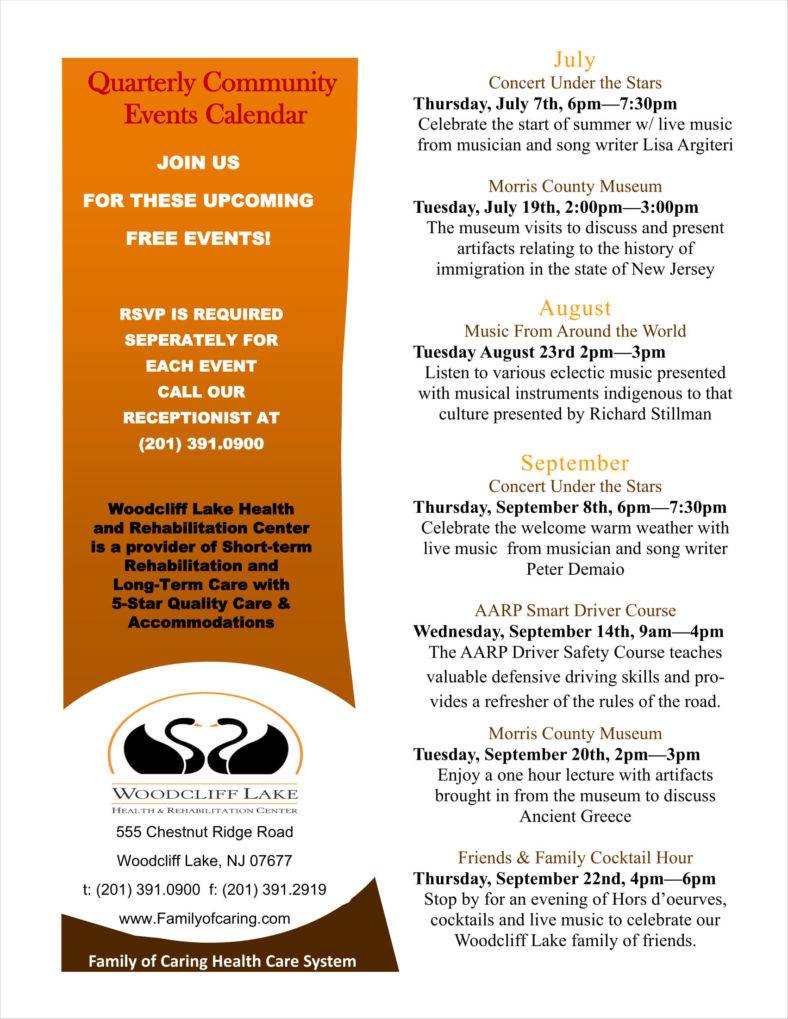 25+ Event Calendar Templates Free Samples, Examples Formats Download