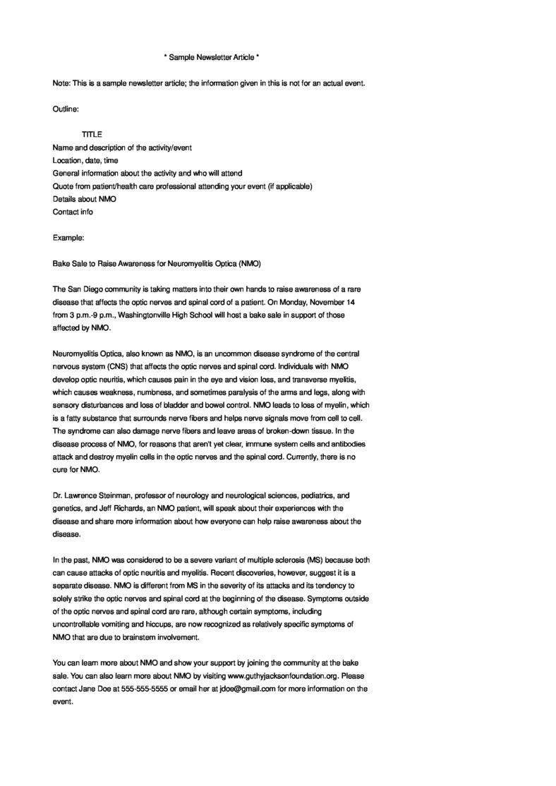 28 Sample Newsletter Templates Free Word PDF Excel Format Download 28 Sample Newsletter Templates Free Word PDF Excel Format Download