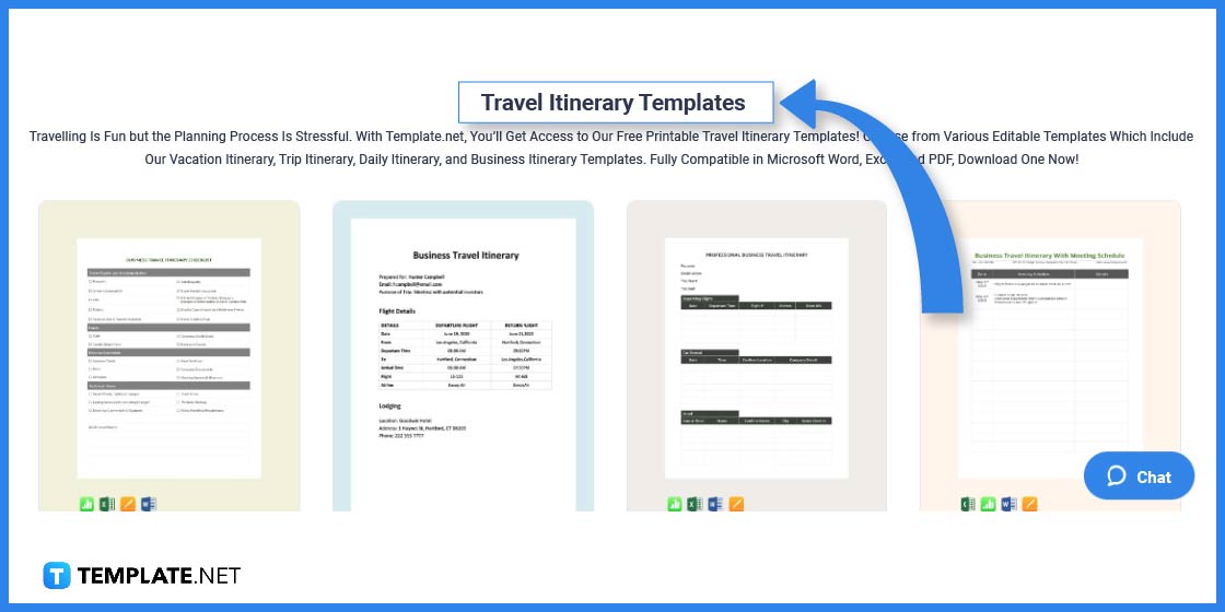 How To Make Create A Travel Itinerary For A Visa Application Templates