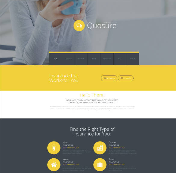 26+ Insurance Website Themes & Templates
