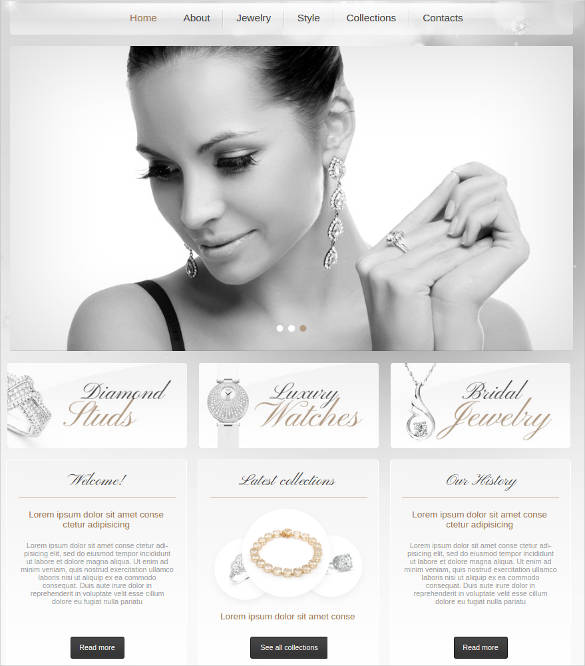 37+ Jewelry Website Themes & Templates