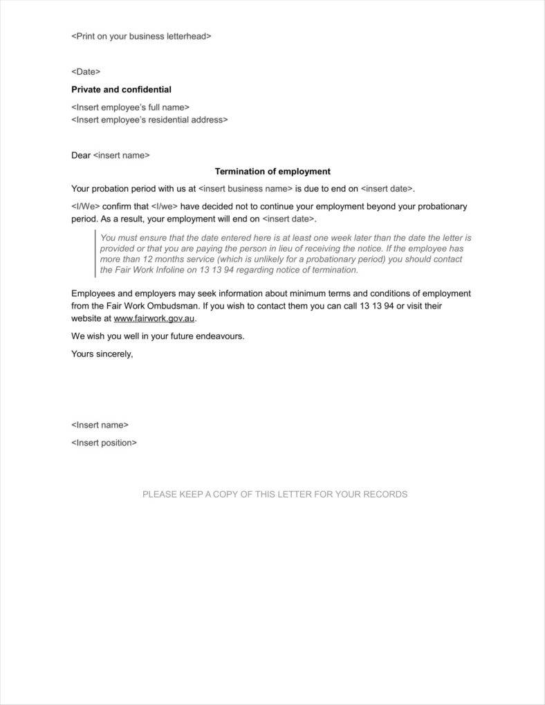 20+ Agreement Termination Letters - Free Word, PDF, Excel Format Download
