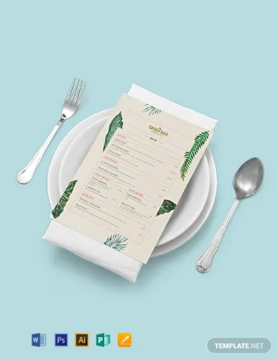 Lounge Menu Card - 16+ Free Templates in PSD, AI