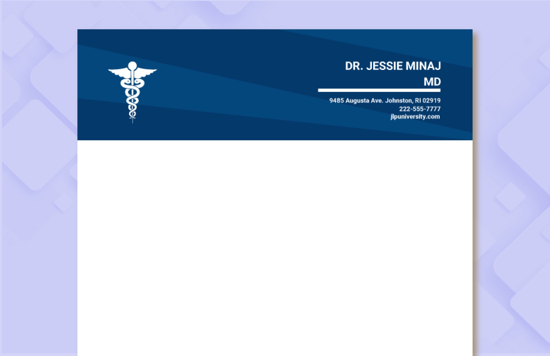 23+ Doctor Letterhead Templates - Free Word, PDF Format Download