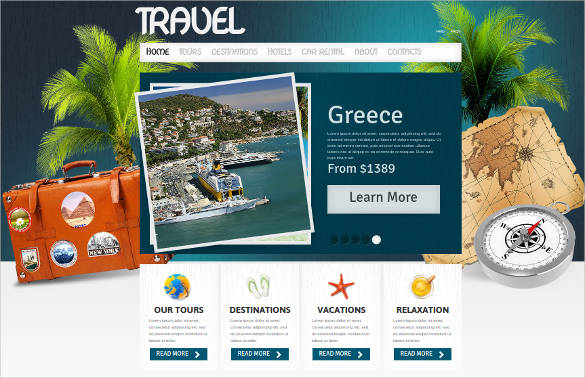 26+ Tourism Website Themes & Templates