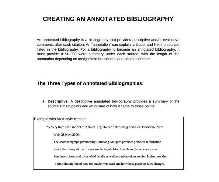 26+ Free Bibliography Templates - Free PDF, Doc Format Downloads | Free ...