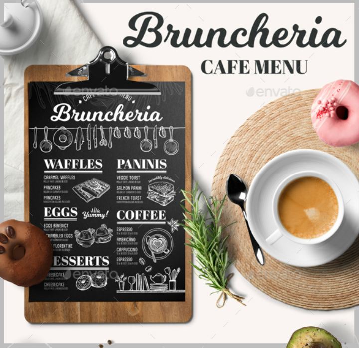 Elegant Brunch Menu 12 Free Templates In PSD AI