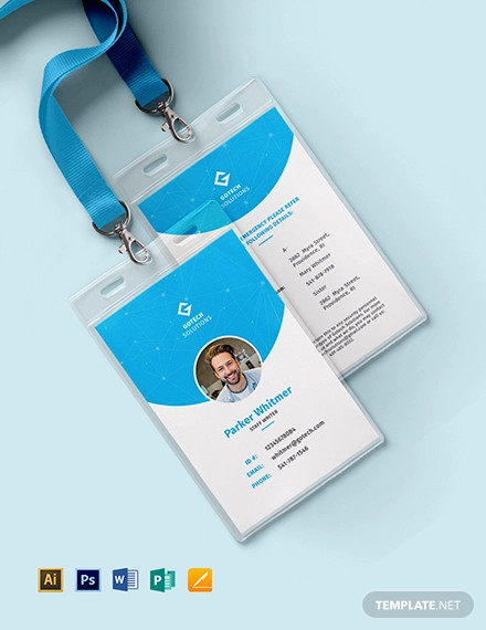 31+ Blank ID Card Templates - PSD, Ai, Vector EPS, DOC | Free & Premium ...