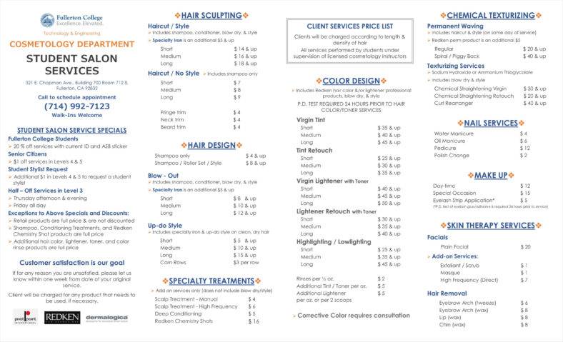 38 Sample Price List Templates Free DOC PDF Excel Format Download