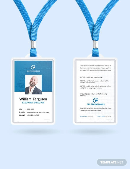 FREE 49+ Professional ID Card Designs in PSD | EPS | AI | MS Word