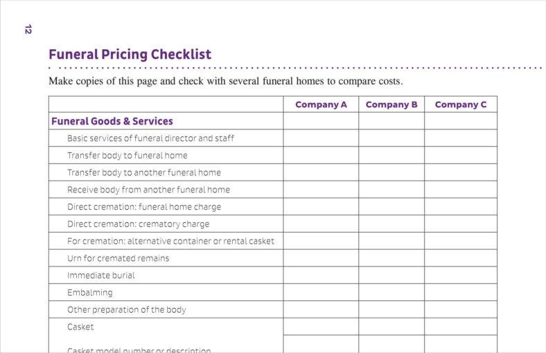 17+ General Price List Templates | Free Samples, Examples, Formats ...