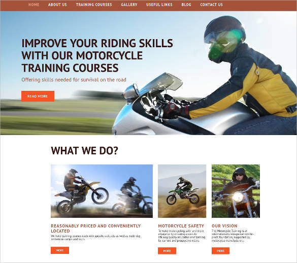 12+ Best Driving School Website Templates