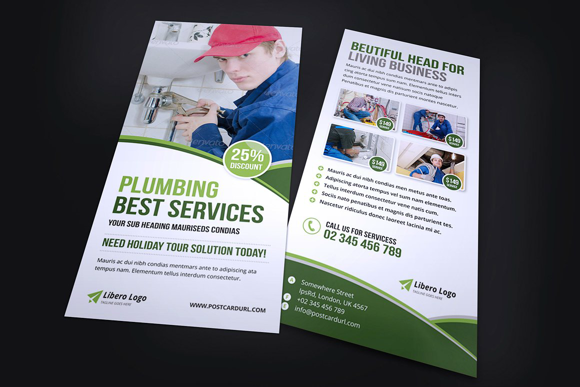 Rack Card Design Template Free Printable Templates