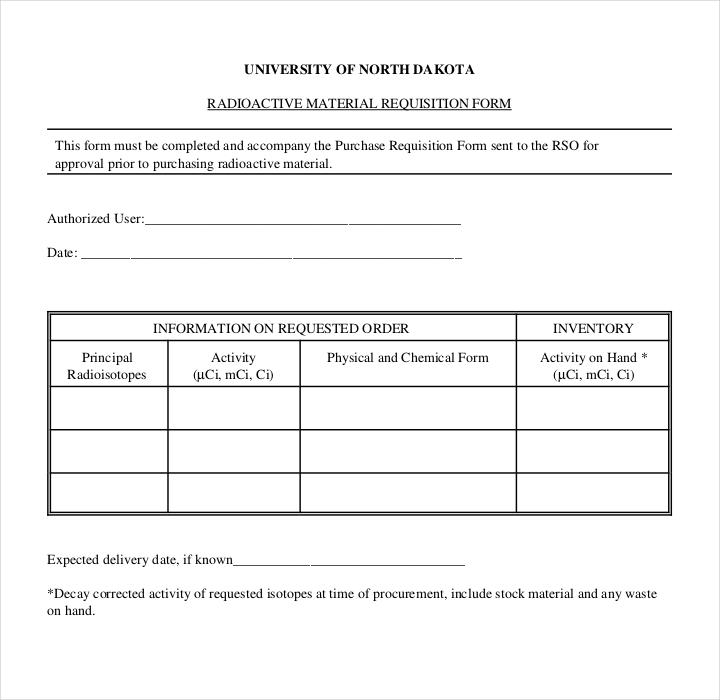 10+ Material Order Form Templates - Free PDF, Word Format Download