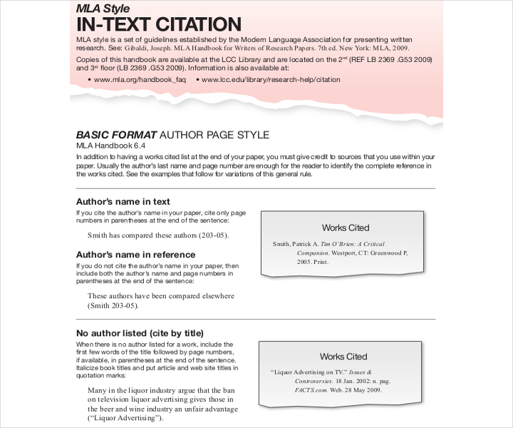 9 MLA Bibliography Templates Free PDF DOC Format Downloads