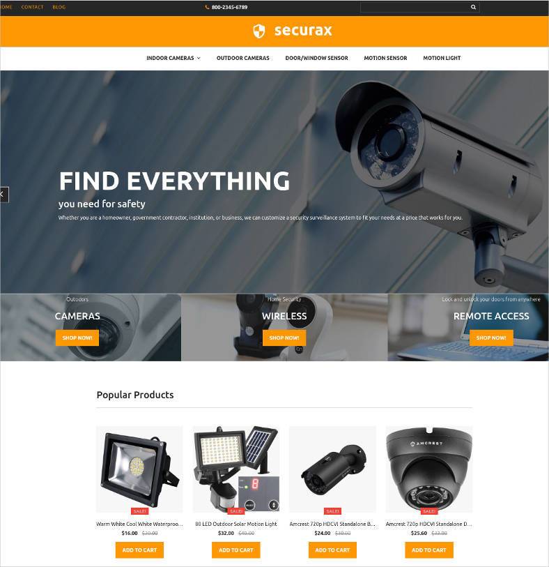 10+ Best Security Services Website Templates