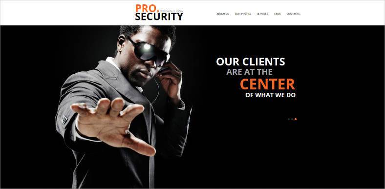10+ Best Security Services Website Templates