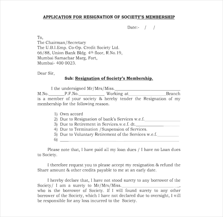 10 + Membership Termination Letters in PDF | Google Docs | MS Word ...