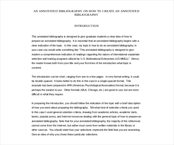 26+ Free Bibliography Templates - Free PDF, Doc Format Downloads | Free ...