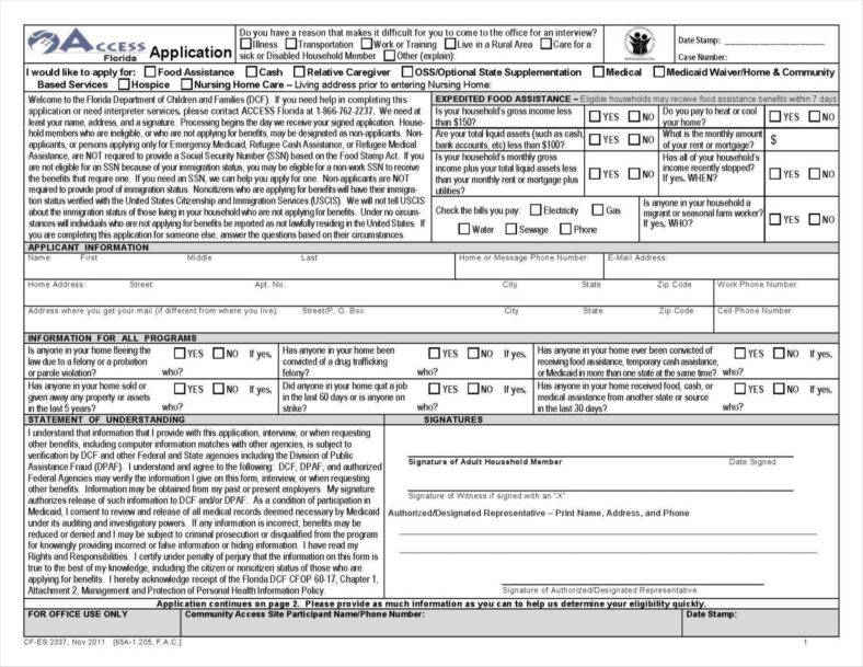 9+ Account Application Form Templates - Free PDF Format Download