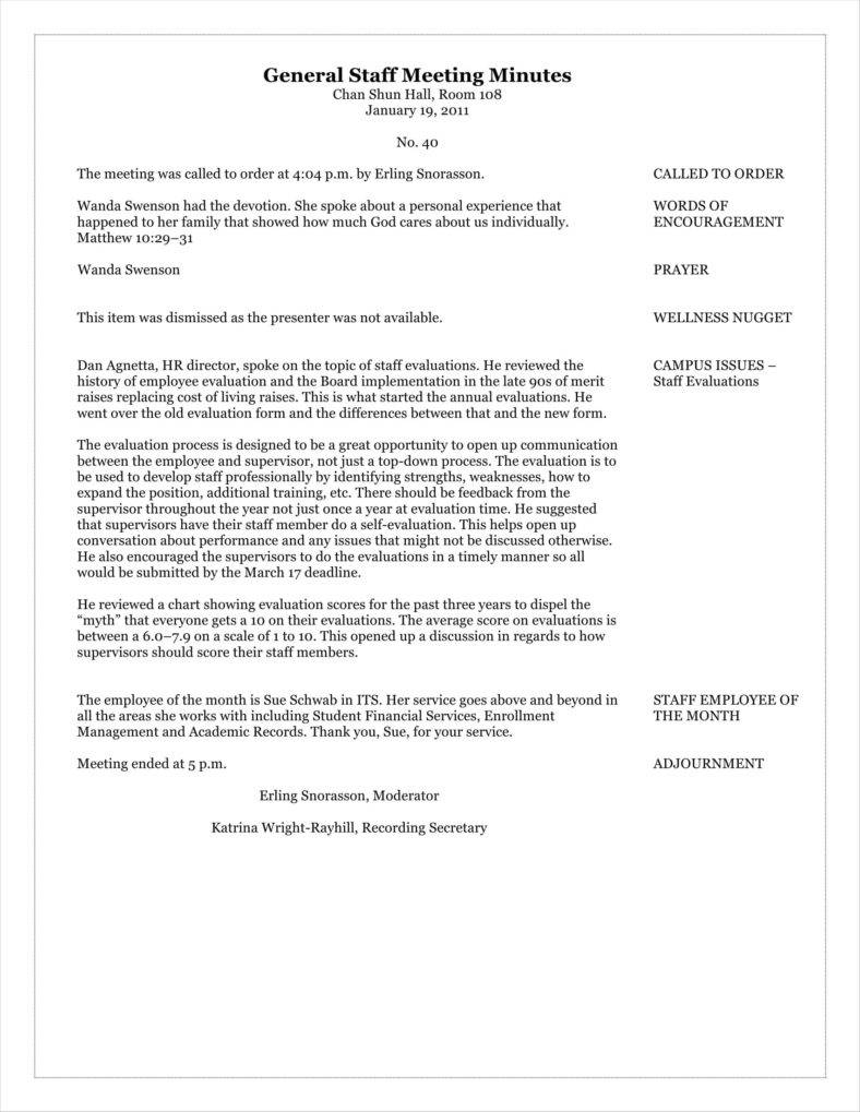 12+ Meeting Summary Templates - Free PDF, DOC Format Download