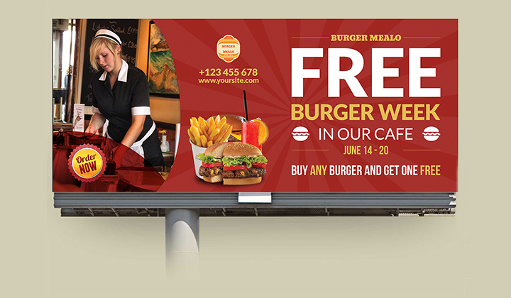 15+ Restaurant Billboard Templates - Editable PSD, AI Format Downloads
