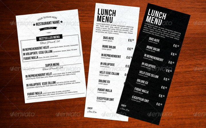 Eye-Catching Menu PSD - 35+ Free Templates | Free & Premium Templates