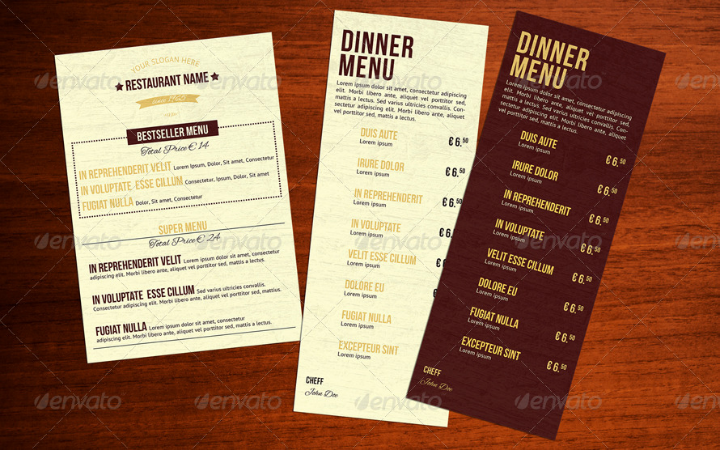 Elegant Dinner Menu Designs - 34+ Free Templates in PSD, AI, Vector EPS