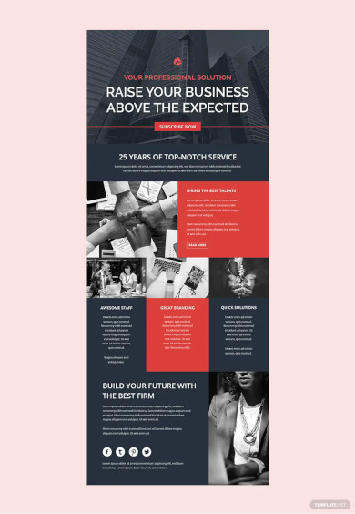 How To Make/Create an Outlook Newsletter Template [Templates + Examples ...