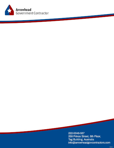 24+ Contractor Letterhead Templates - Word, PDF