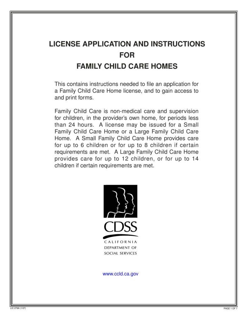 10+ Daycare Application Form Templates - PDF, DOC Format Download