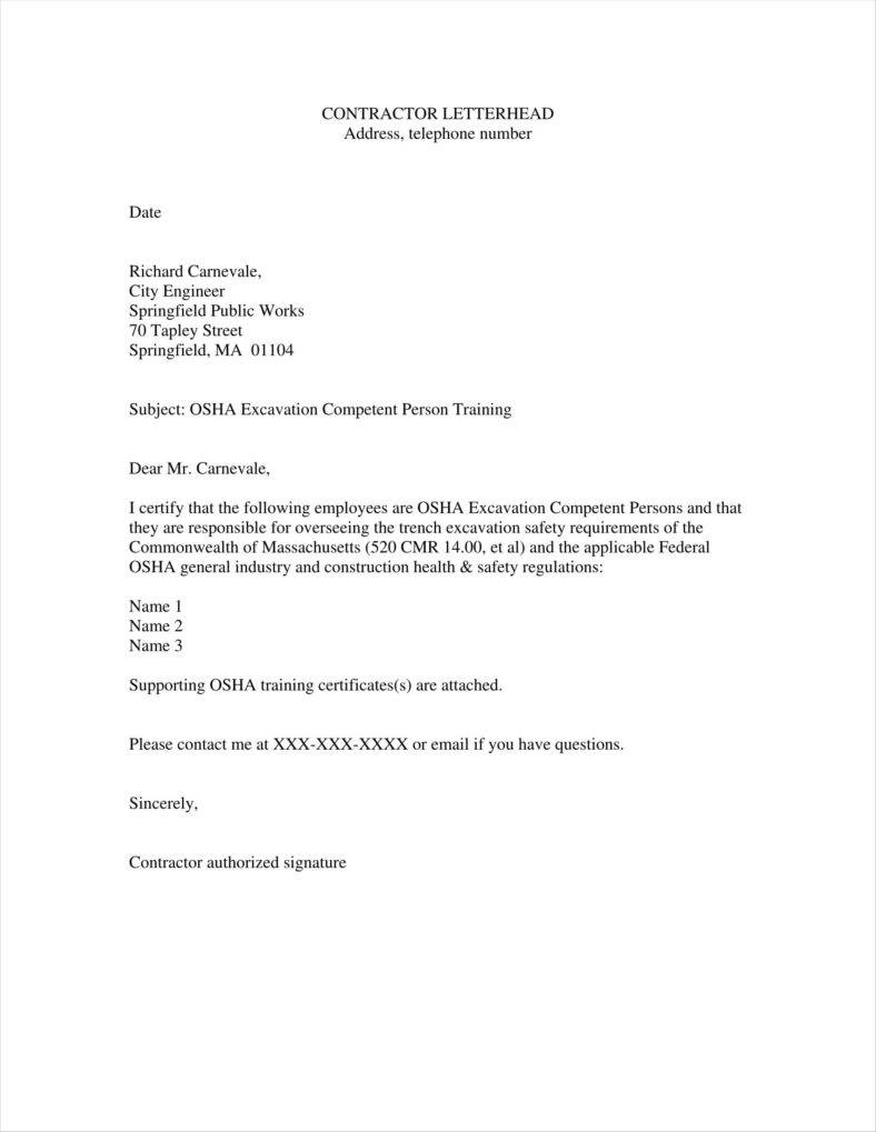 24+ Contractor Letterhead Templates - Word, PDF