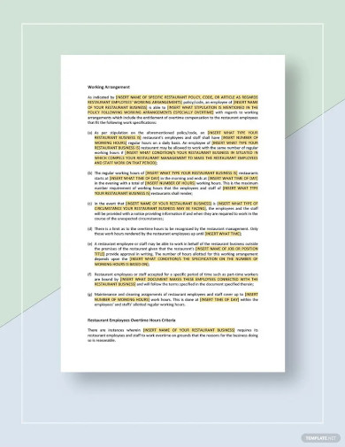 62+ Policy Template Samples - Free PDF, Word Format Download