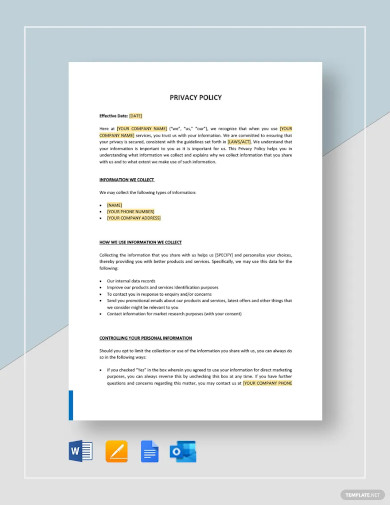 62+ Policy Template Samples - Free PDF, Word Format Download