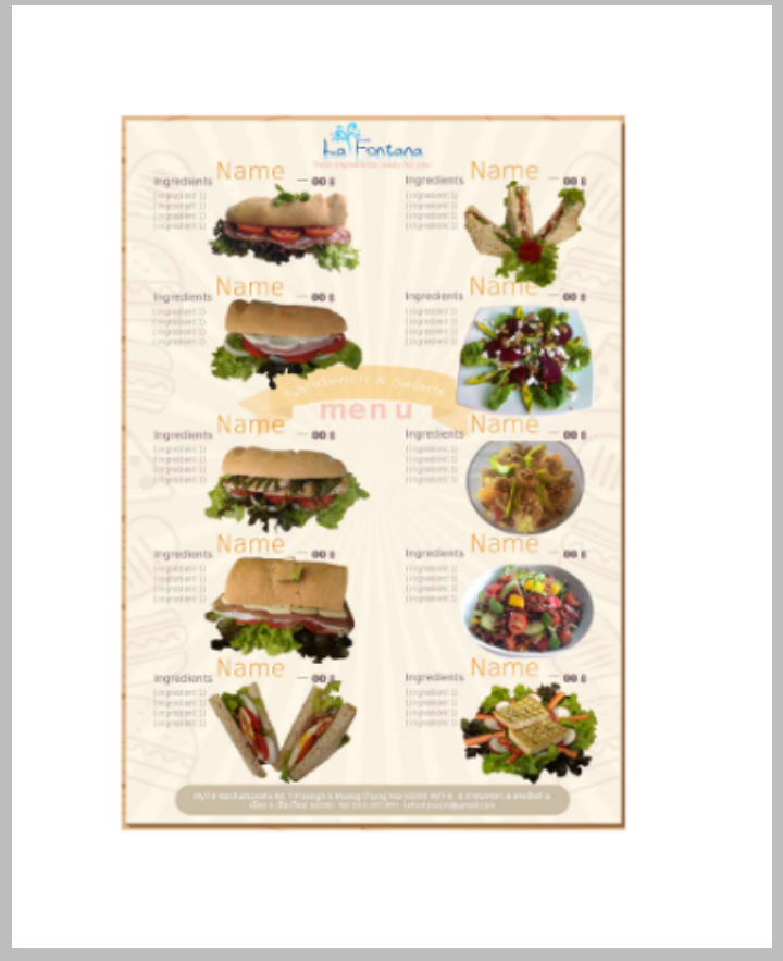 Sumptuous Sandwich Menu - 22+ Free Design Templates in PSD, AI