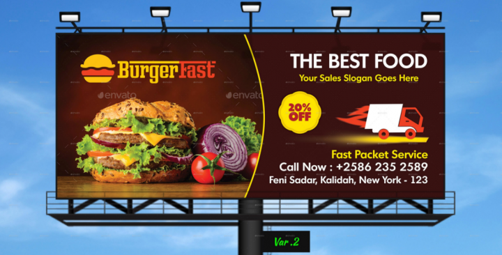 7+ Magnificent Restaurant Billboard Templates | Free & Premium Templates