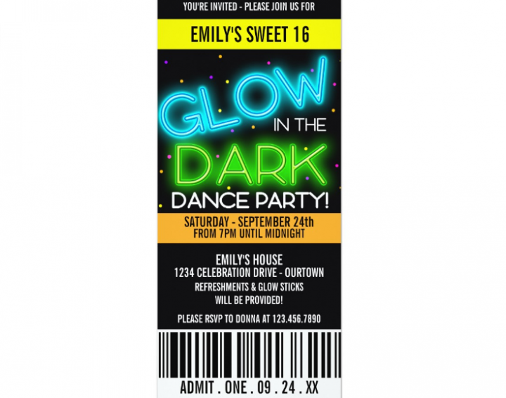 9 Best Dance Ticket Templates PSD JPG EPS AI