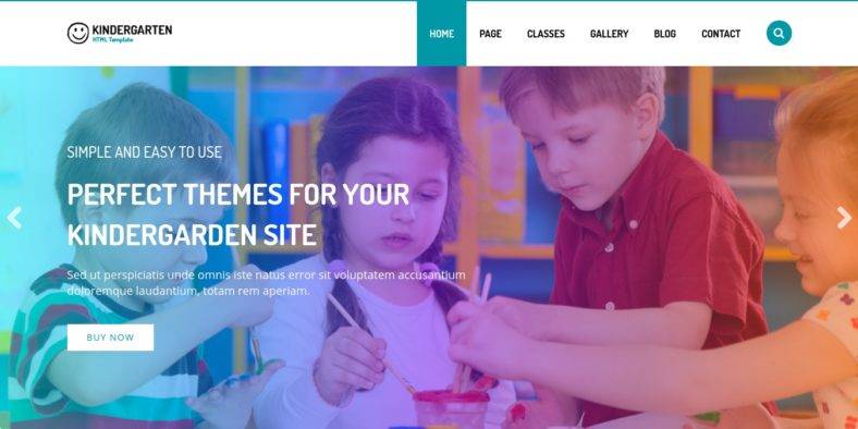 13+ Fun Kindergarten Website Templates