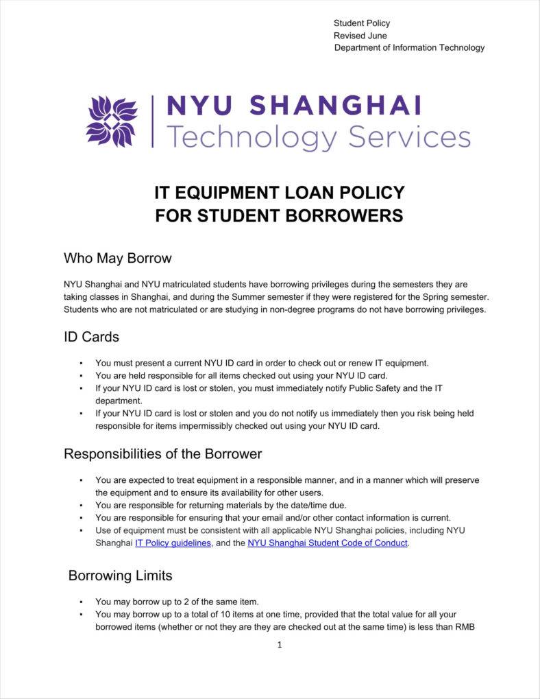 9+ Loan Policy Templates - Free PDF, DOC Format Download